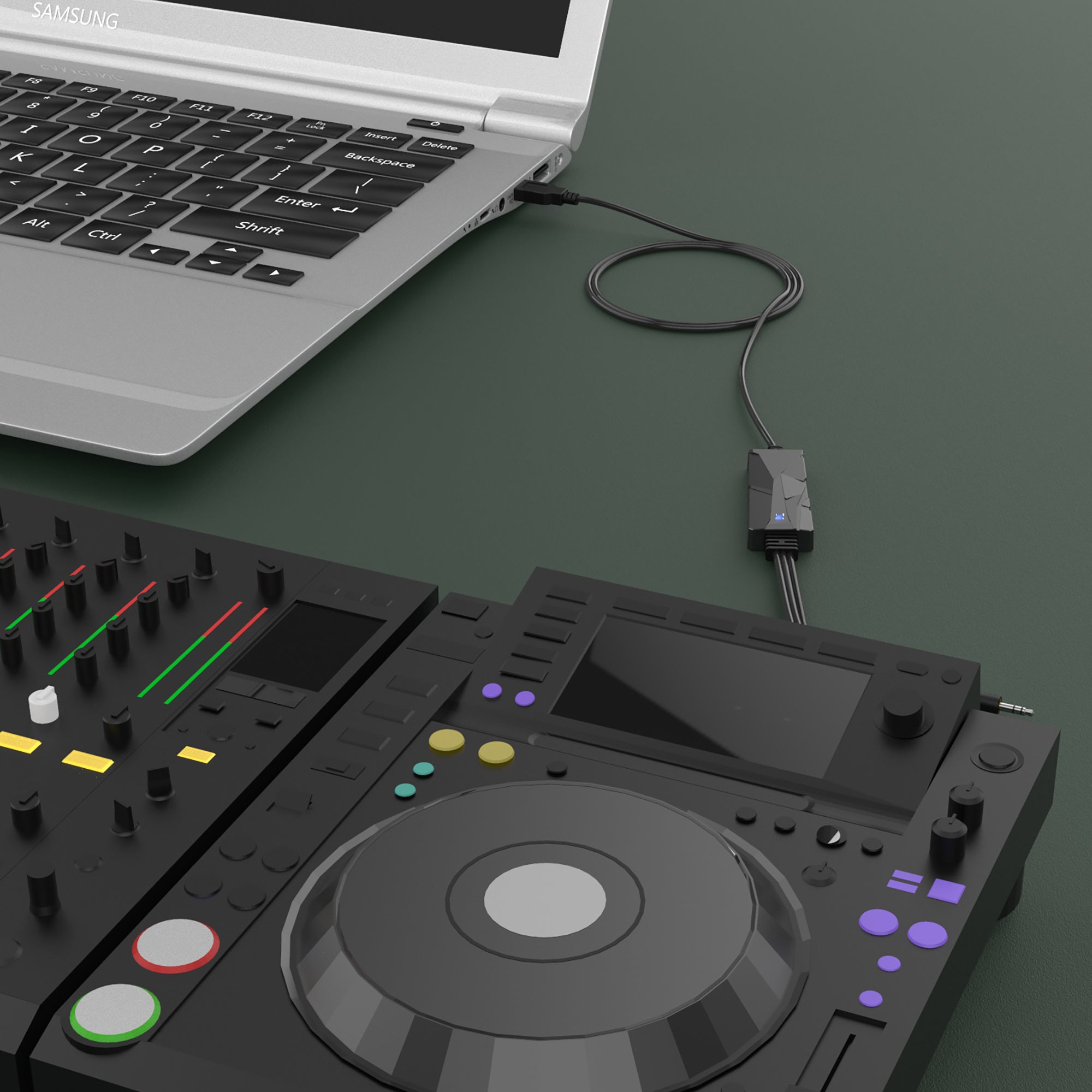 DigitalLife USB Audio Grabber - AV202-B, Analog to Digital Converter